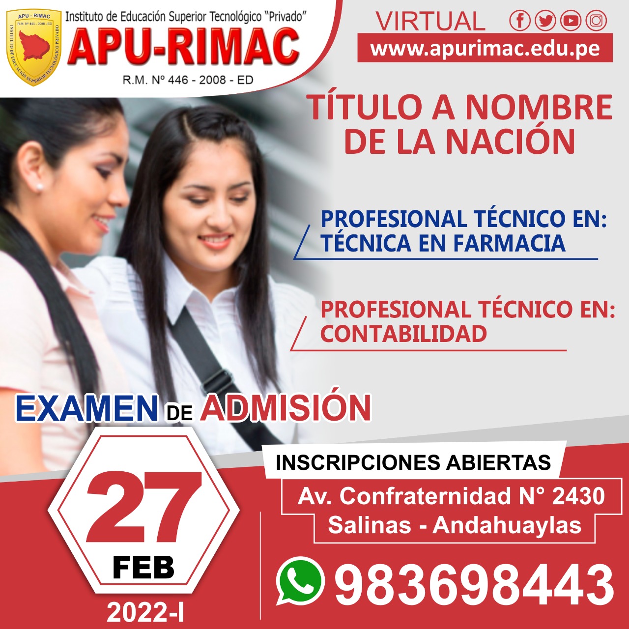 Instituto | APU-RIMAC